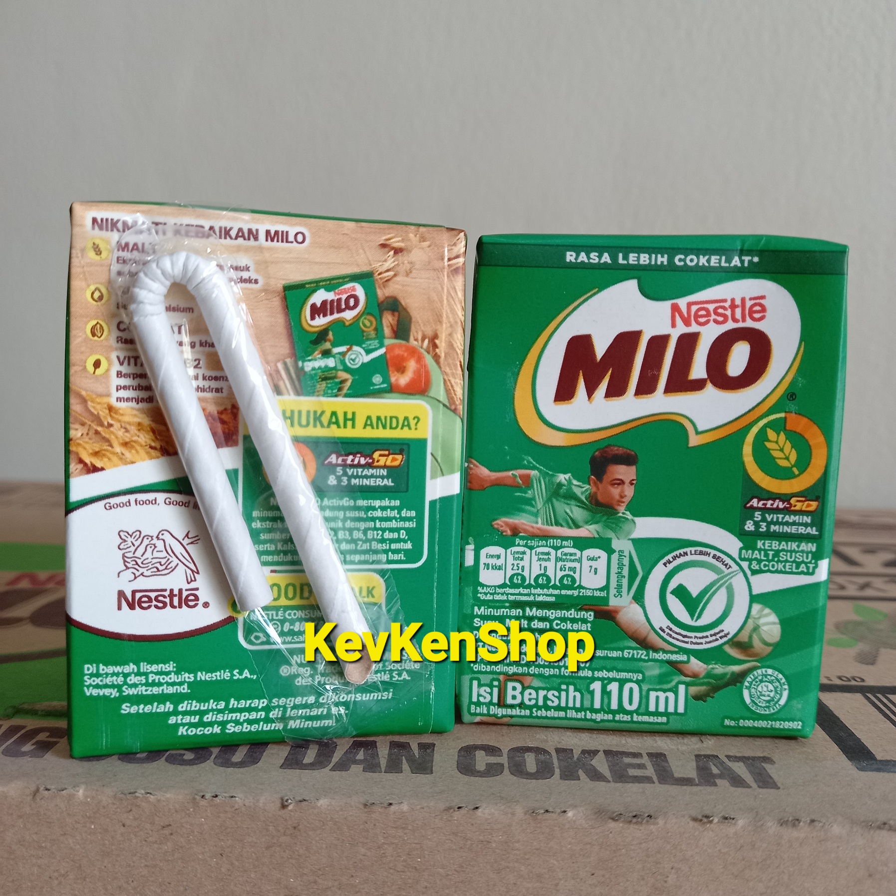 Jual Milo Uht Susu 110 Ml Cokelat Activ Go 110ml Harga Per Dus Isi 36 ...