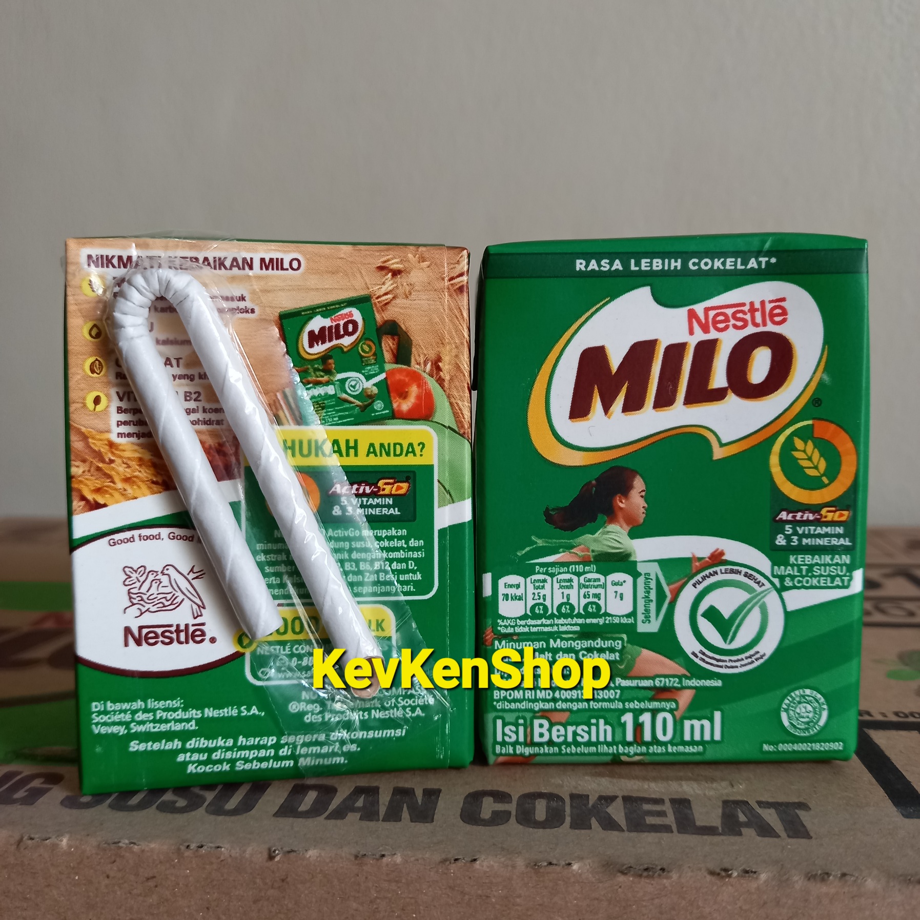 Jual Milo Uht Susu 110 Ml Cokelat Activ Go 110ml Harga Per Dus Isi 36 ...