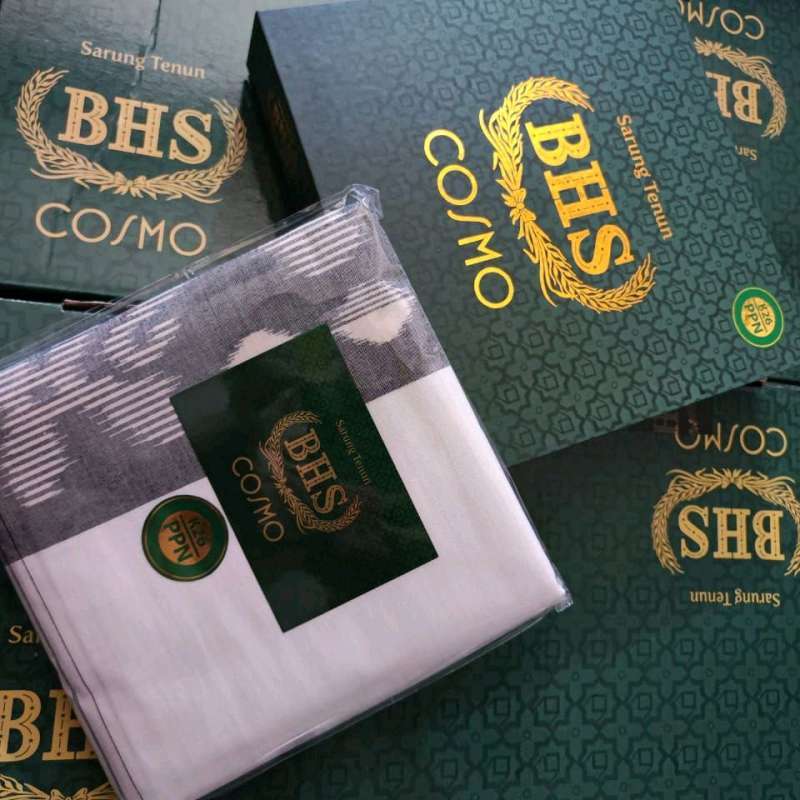 Promo Bhs Cosmo Hitam || Bhs Cosmo Putih || Bhs Original || Sarung ...