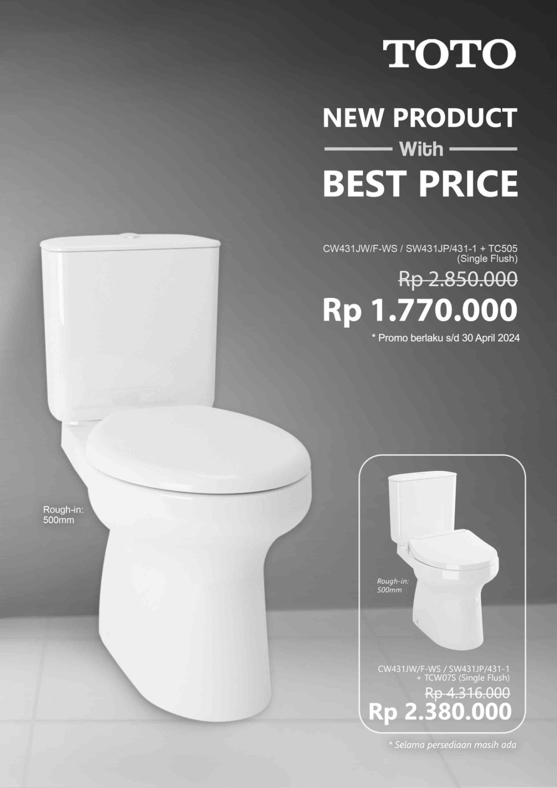 Jual Kloset Duduk Toto Dan Harganya Original Murah - Harga Diskon Juli ...