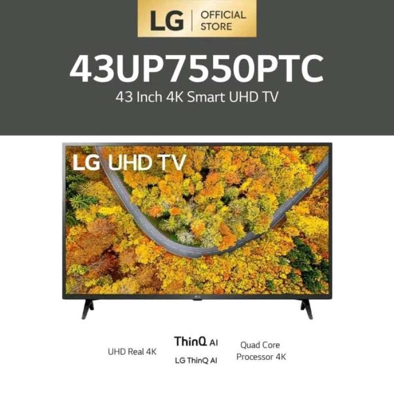 Promo Lg 43up7550ptc Tv Lg 43 Inch Smart Tv Uhd 4k 43up7550 43up Tv Diskon 7% Di Seller Duta ...