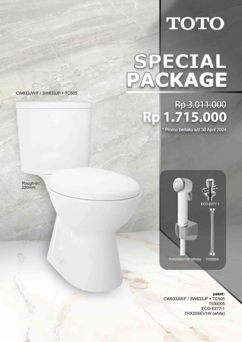 Promo Toto Promo Paket Closet Cw633j/sw633j + Thx20sev1#w + E277-1 ...