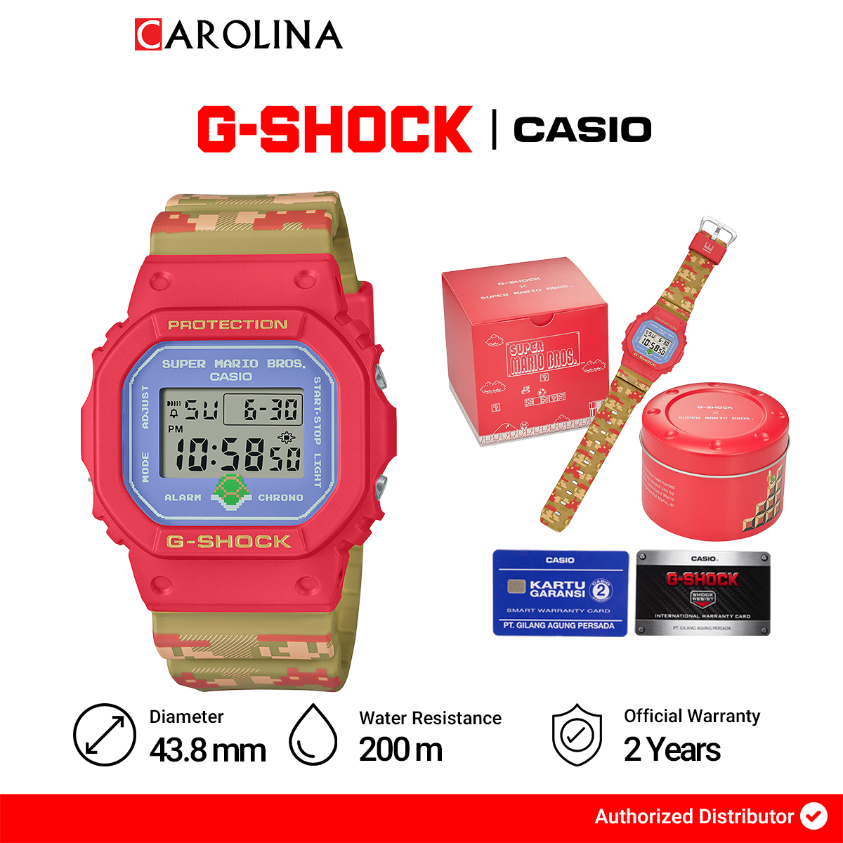 Promo Jam Tangan Pria Casio G-SHOCK DW-5600SMB-4D 40th Anniversary ...
