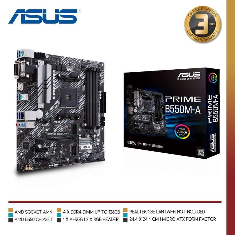 Jual Asus Prime B550 A Original Murah - Harga Diskon Juli 2024 | Blibli