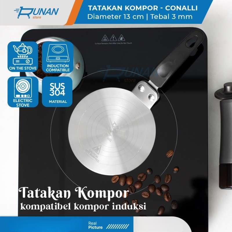 Jual Tatakan Mokapot Adapter Kompor Induksi Induction Plate 13cm ...