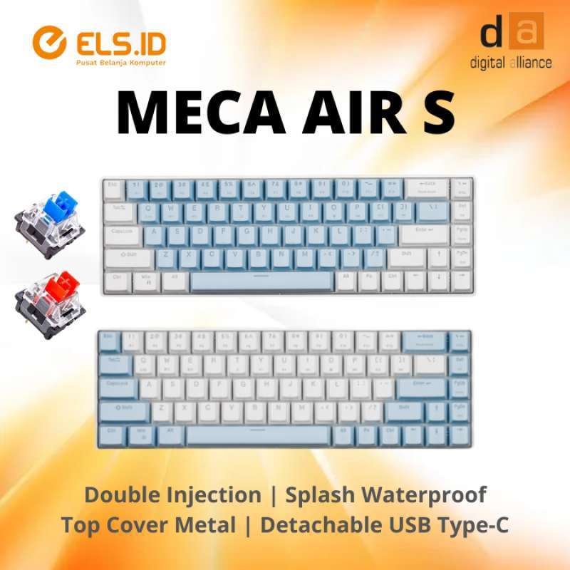 Jual Digital Alliance Meca Air S Keyboard Gaming Mechanical - SW.BLUE ...