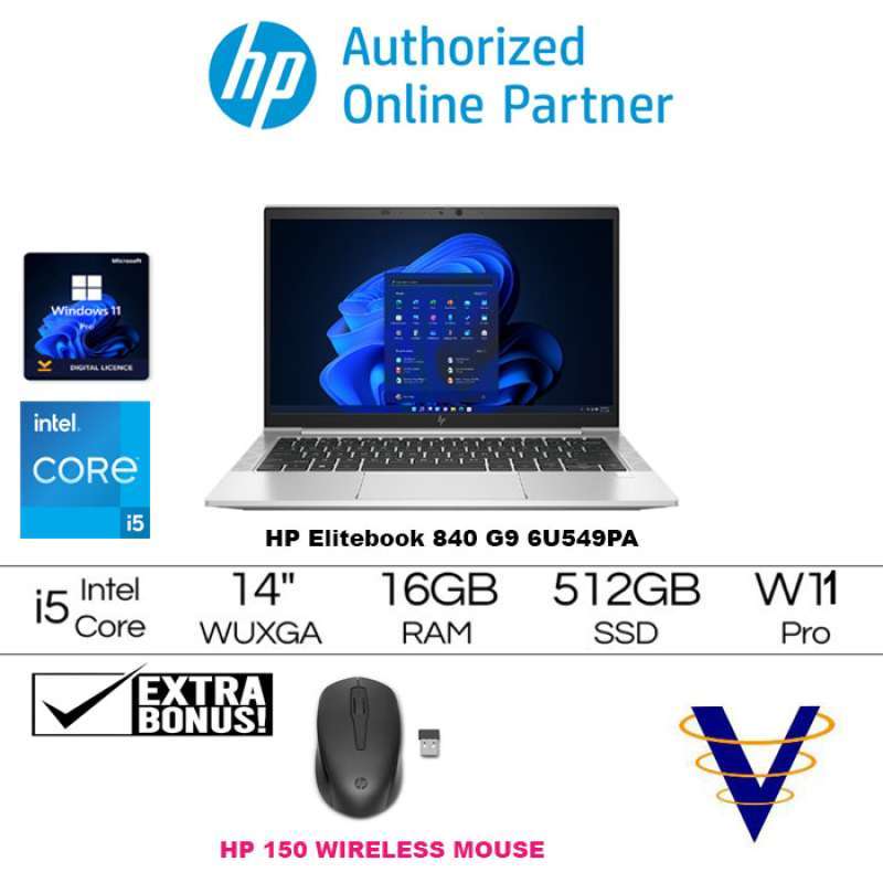 Jual Hp Elitebook G I U Gb Gb Ssd Iris Xe Fhd Win Pro Di Seller Vortexindo