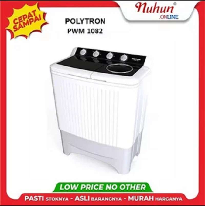 Jual Mesin Cuci 2 Tabung Polytron 10 Kg Twin Tub Pwm-1082 Di Seller ...