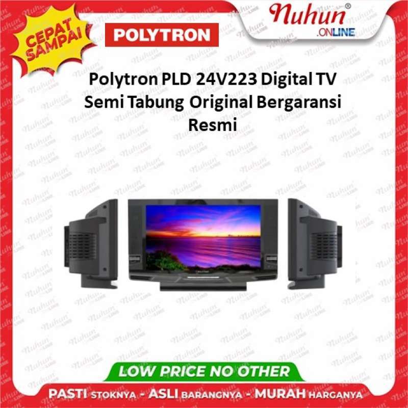 Jual Polytron Pld 24v223 Digital Tv Semi Tabung Original Bergaransi ...