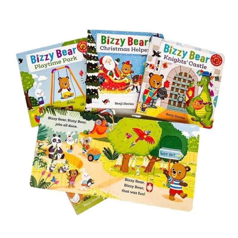 Jual Fg Buku Import Bizzy Bear Slider Pull And Push Board Books Buku ...