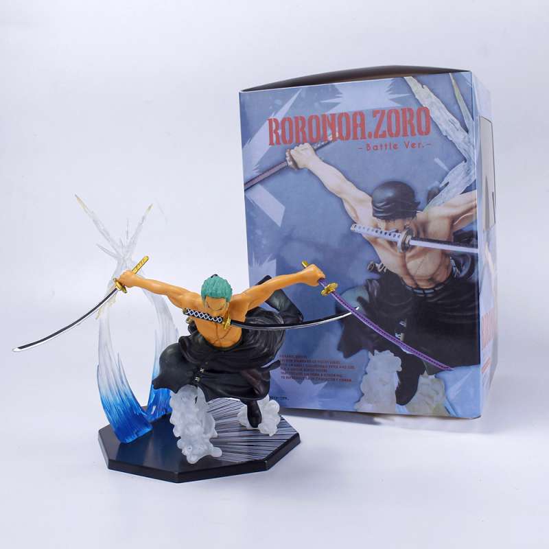 Jual Action Figure One Piece Roronoa Zoro Battle Version Ghost Slash 15 ...