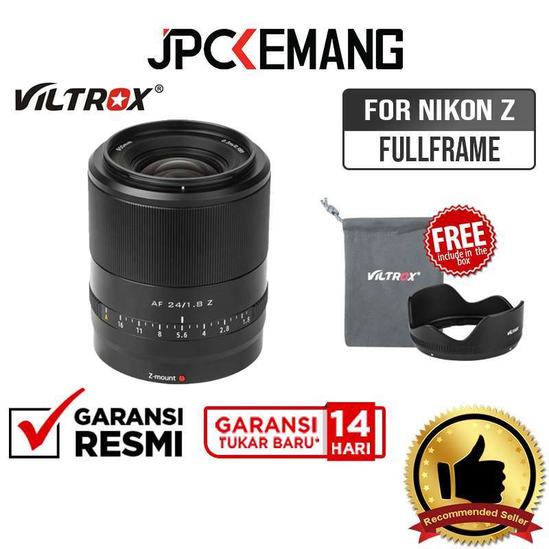 Jual Jpc Kemang Viltrox Af 24mm F1.8 Z Nikon Fullframe Viltrox Af 24 Mm F/1.8 Garansi Resmi Di ...