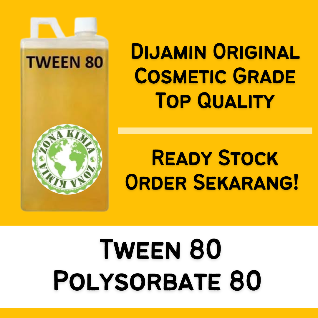 Jual tween 80 polysorbate 1 kg termurah original tween polysorbate 80 ...