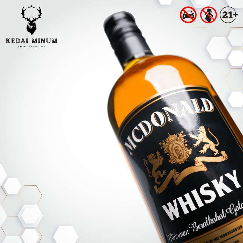 Jual Mc Donald Whisky Absolute - 1000 Ml Di Seller Kedai Minum ...