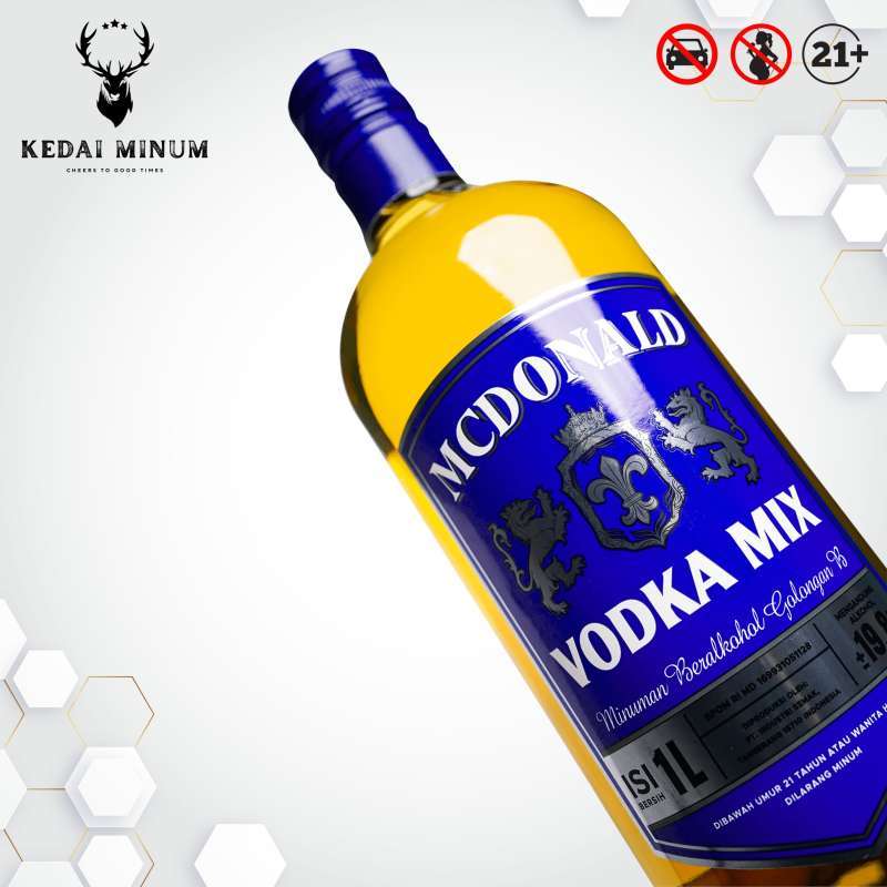 Jual Mc Donald Vodka Mix Absolute - 1000 Ml Di Seller Kedai Minum ...