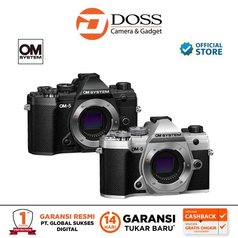 Jual OM System OM-5 Mirrorless Camera Body Only di Seller DOSS Jogja ...
