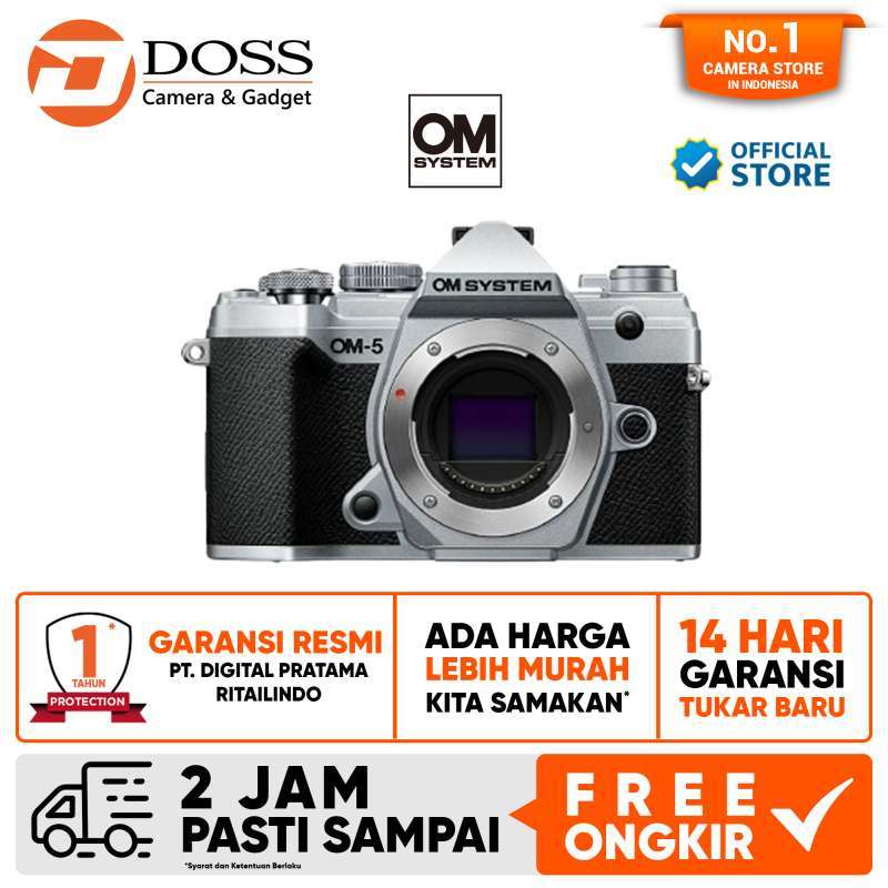 Promo Om System Om-5 Mirrorless Camera Body Only Diskon 10% Di Seller ...