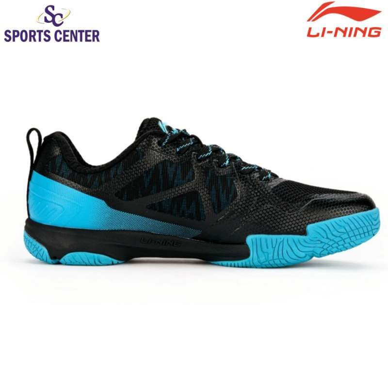 Jual New Sepatu Badminton Lining Ranger Lite Z1 Black / Turquoise - 43 ...