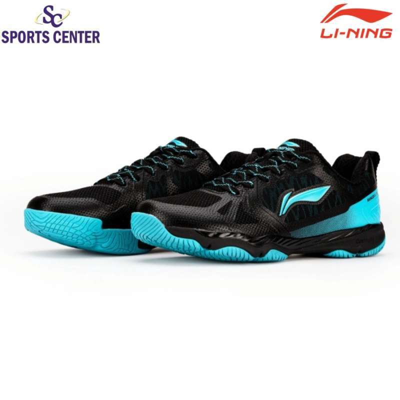 Jual New Sepatu Badminton Lining Ranger Lite Z1 Black / Turquoise - 43 ...