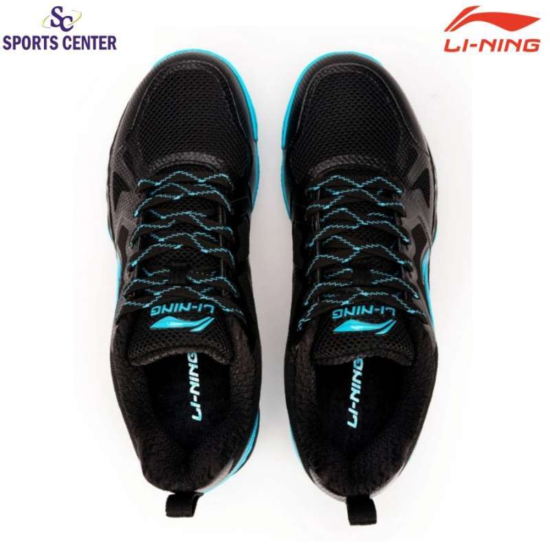 Jual New Sepatu Badminton Lining Ranger Lite Z1 Black / Turquoise - 43 ...