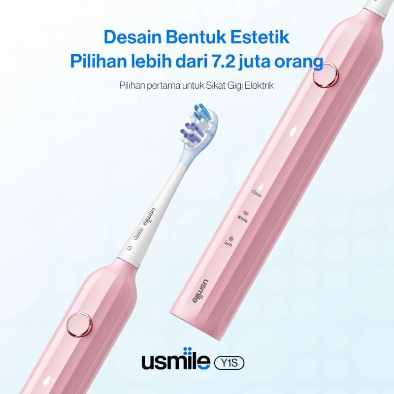 Promo usmile Y1s Sonic Electric Toothbrush Roman Column Design Rechargeable For Beginners Sikat ...
