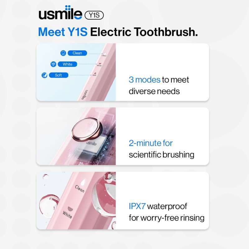 Promo usmile Y1s Sonic Electric Toothbrush Roman Column Design ...