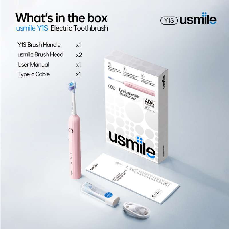 Promo usmile Y1s Sonic Electric Toothbrush Roman Column Design Rechargeable For Beginners Sikat ...