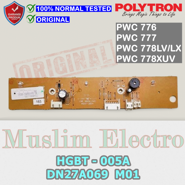 Jual Modul Control Dispenser Galon Bawah Polytron Type PWC777 PWC 777 ...