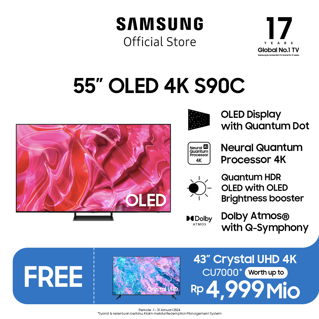 Jual Samsung Smart Tv 55 Inch Oled 4k S90c Dengan Oled Display ... Jual Samsung Smart Tv 55 Inch Oled 4k S90c Dengan Oled Display ...