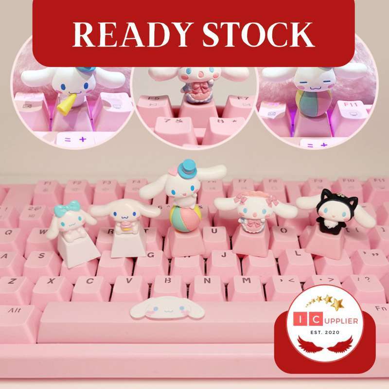 Jual PINK Anime Kawaii Keycaps For Mechanical Keyboard Caps Cherry Mx ...