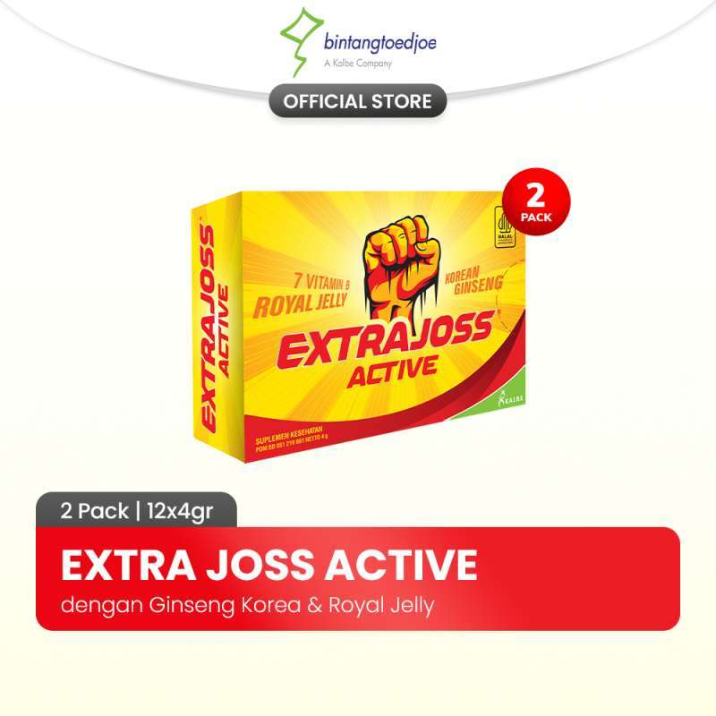 Extra Joss 1 Pack Isi 12 Gratis Ongkir 🔥 Harga Murah Juni 2026