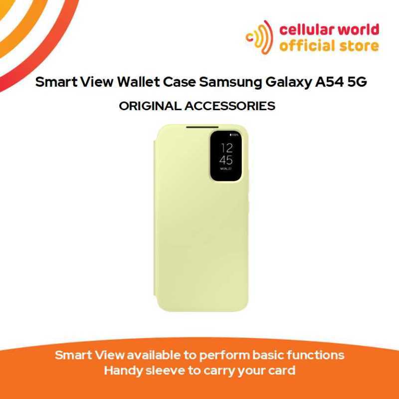 Jual Samsung A54 Smart Wallet View Spesifikasi Original, Murah & Diskon Harga April 2024 | Blibli
