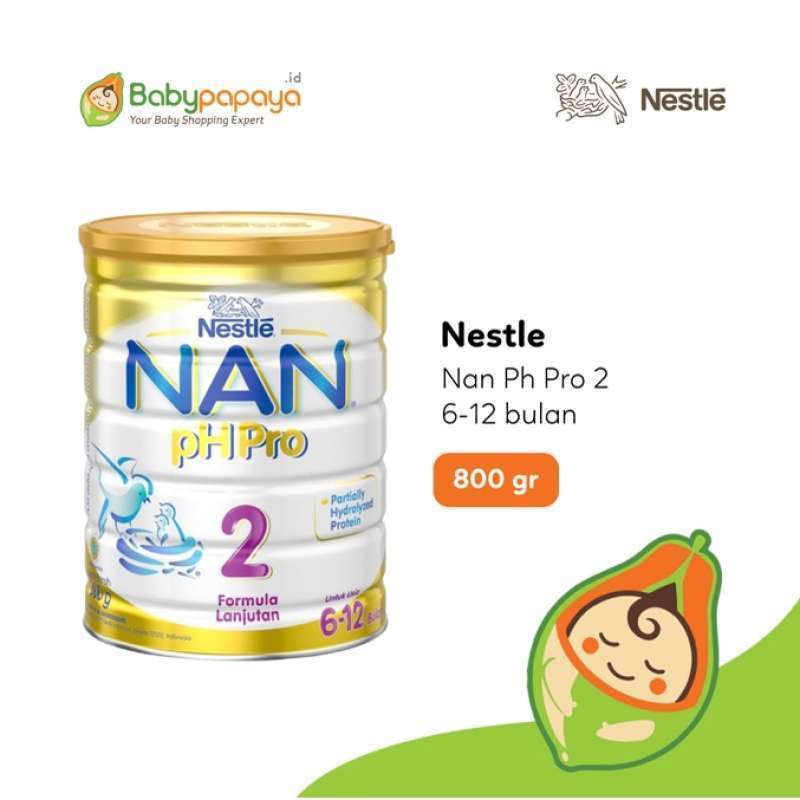 Jual Nestle Nan Ph Pro 2 6-12 Bulan 800gr Di Seller Babypapayaid ...