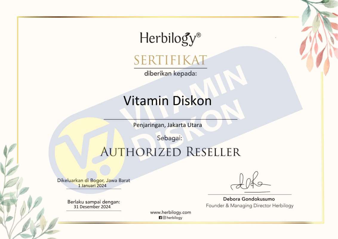 Promo Herbilogy Vita Daily Fiber Blend 14 Sachet Diskon 10% Di Seller ...