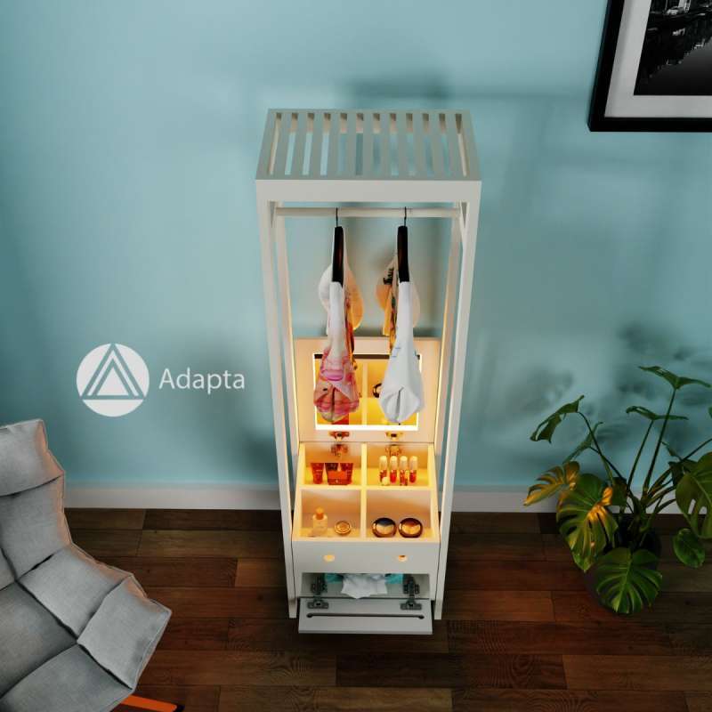 Jual Adapta - Stand Hanger Aesthetic Minimalis Multifunction Rak ...