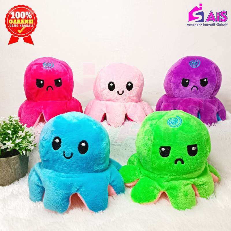 Jual Boneka Gurita Yang Bisa Di Balik Balik Original Harga Termurah ...