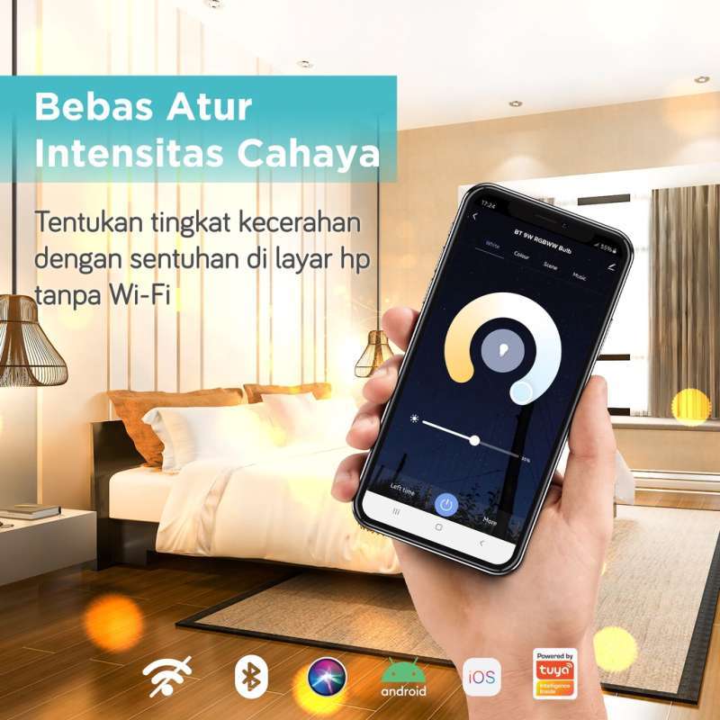 Jual Bardi Smart Led Bluetooth 9w Rgbww Bulb Di Seller Bardi Official ...