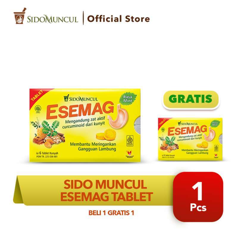 Promo Sido Muncul Esemag Tablet Buy 1 Get 1 - Lambung Maag Perih Diskon ...
