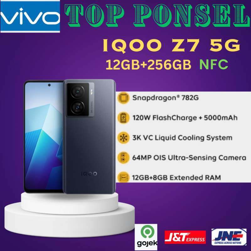 Jual Vivo Iqoo Z7 5g 12/256gb Dan 8/128gb Garansi Resmi Di Seller King's Store 24 - Jl.taruna ...