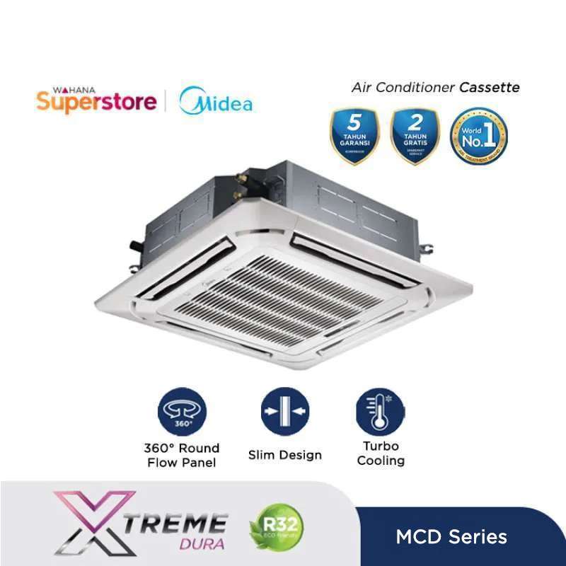 Promo Midea AC Round Cassette Standard 5 PK - MCD-48CRN2 | MCD48CRN2 ... Promo Midea AC Round Cassette Standard 5 PK - MCD-48CRN2 | MCD48CRN2 ...