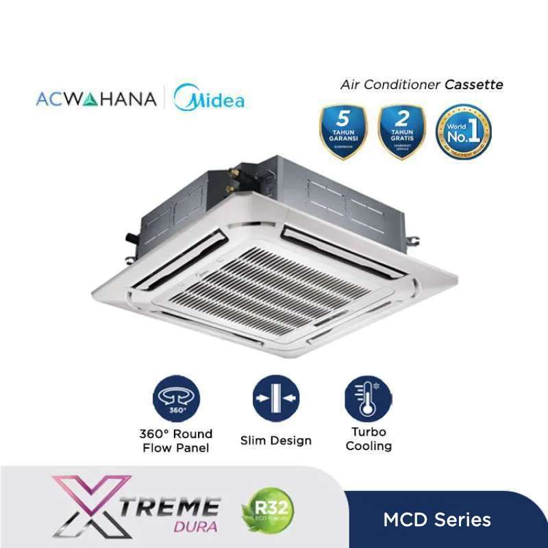 Promo Midea AC Round Cassette Standard 5PK - MCD-48CRN2 | MCD48CRN2 ...