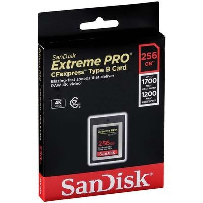 Jual Sandisk Extreme Pro Cfexpress Card 256gb Type B Di Seller Vidsen ...
