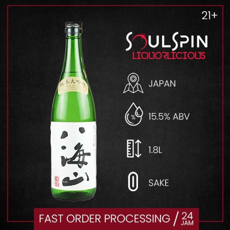 Jual Hakkaisan Junmai Daiginjo Sake 1.8L di Seller SOULSPIN ...