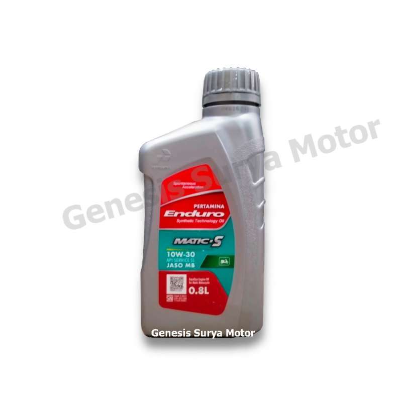 Promo Oli Enduro Matic S 10w30 0.8l Pertamina Oil Diskon 16% Di Seller ...