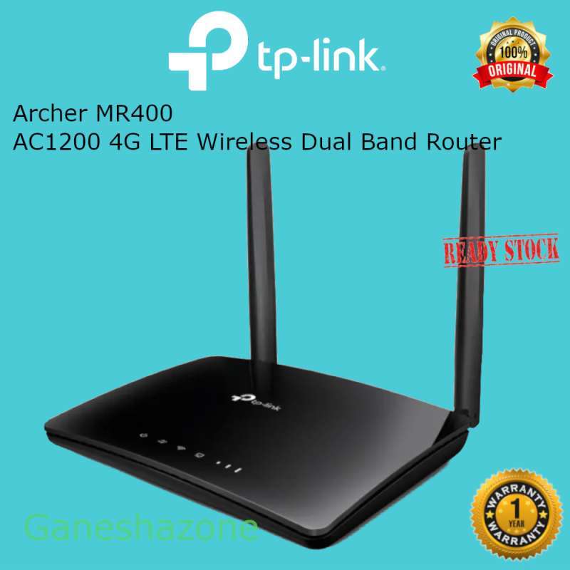 Jual Tp-link Mr400 Ac1200 Wireless Dual Band 4g Lte Modem Router Di ...