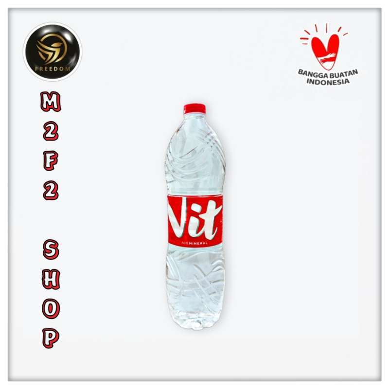 Promo Air Mineral Vit Botol Besar Plastik Pet - 1500 Ml (kemasan 6 Pcs ...