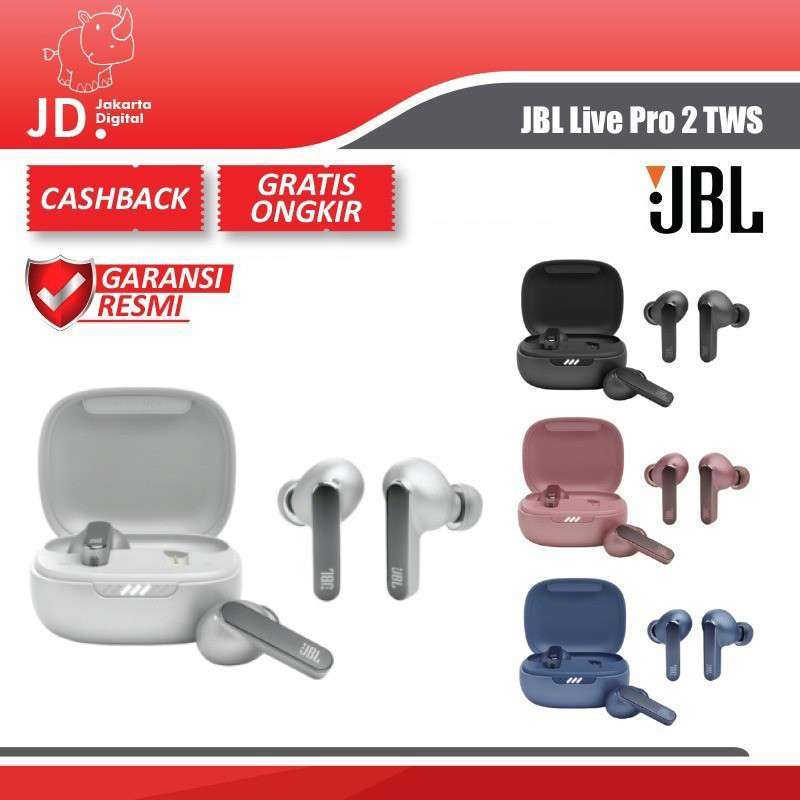 Jual Jbl Live Pro Tws 2 Spesifikasi Original, Murah & Diskon Harga ...