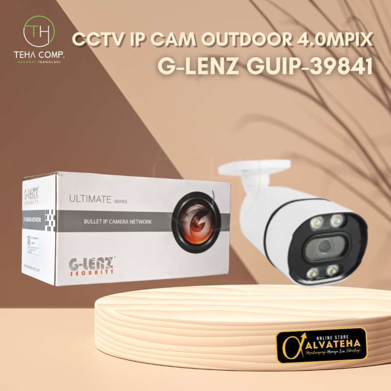 Jual Cctv Ip Cam Glenz Hd 5mp 4mp Poe Night Color Camera Ip65 Audio Record - Gbip-3540 In Di ...