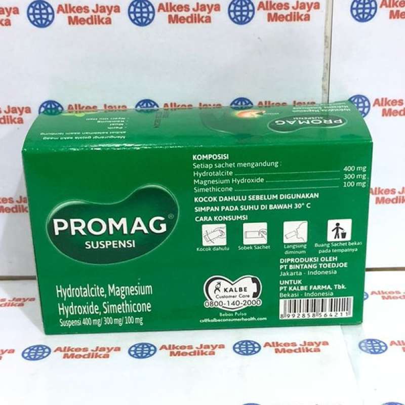 Jual Promag Cair 10ml (1box @6sachet) - Obat Maag Dan Asam Lambung Di ...