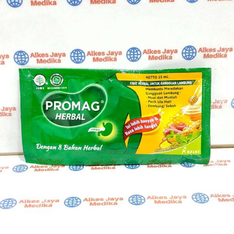 Jual Promag Herbal Sachet 15 Ml - Untuk Gangguan Lambung Di Seller ...